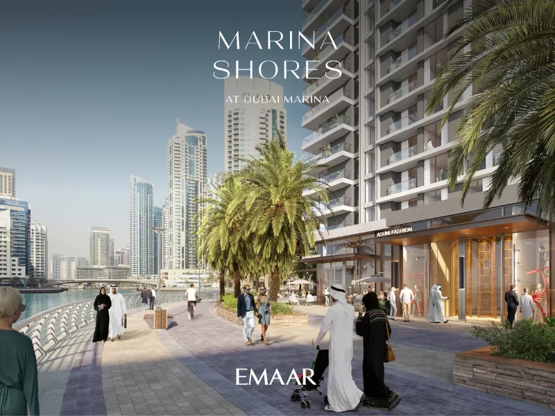 Marina Shores 1-5 BD Apartments at Dubai Marina price 1500000 AED I NEW WAY